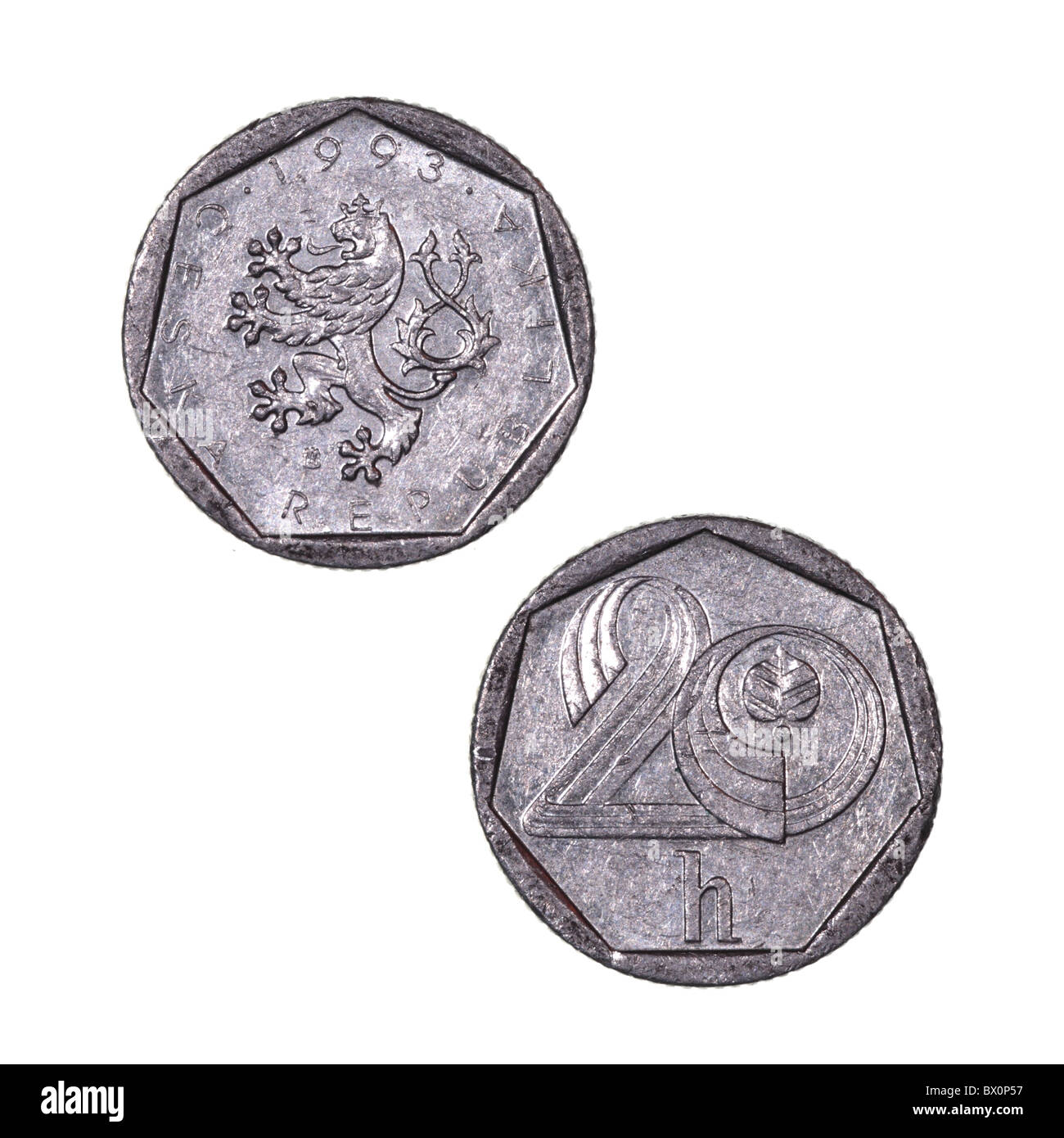 Czech coins hi-res stock photography and images - Alamy