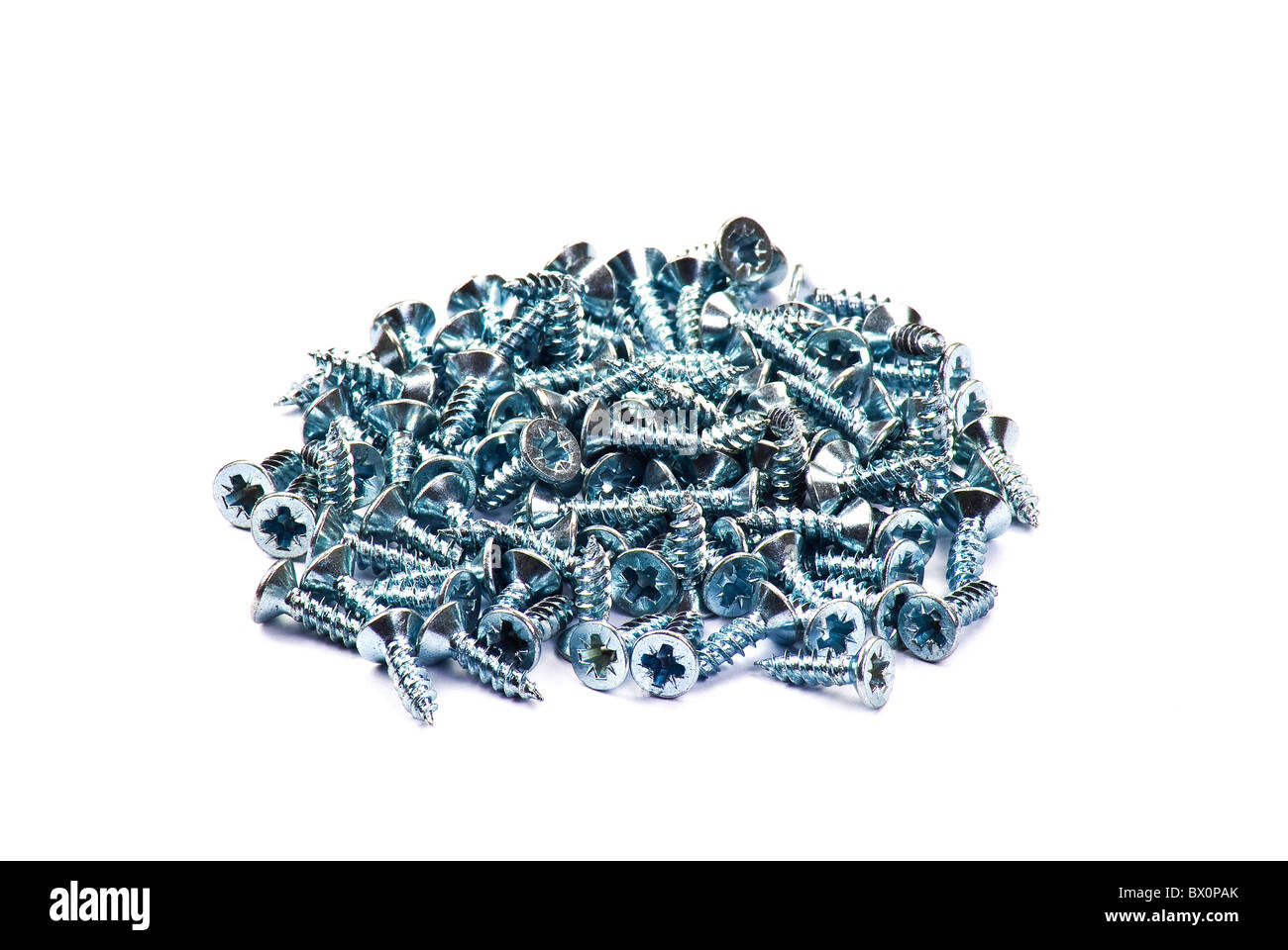 Silver screws hi-res stock photography and images - Alamy