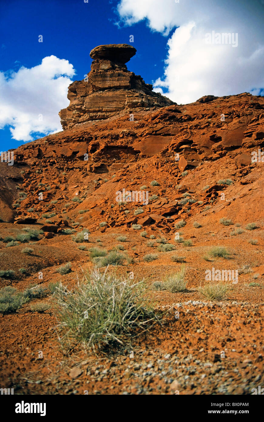 Mexican Hat rock formation, Arizona, USA Stock Photo - Alamy