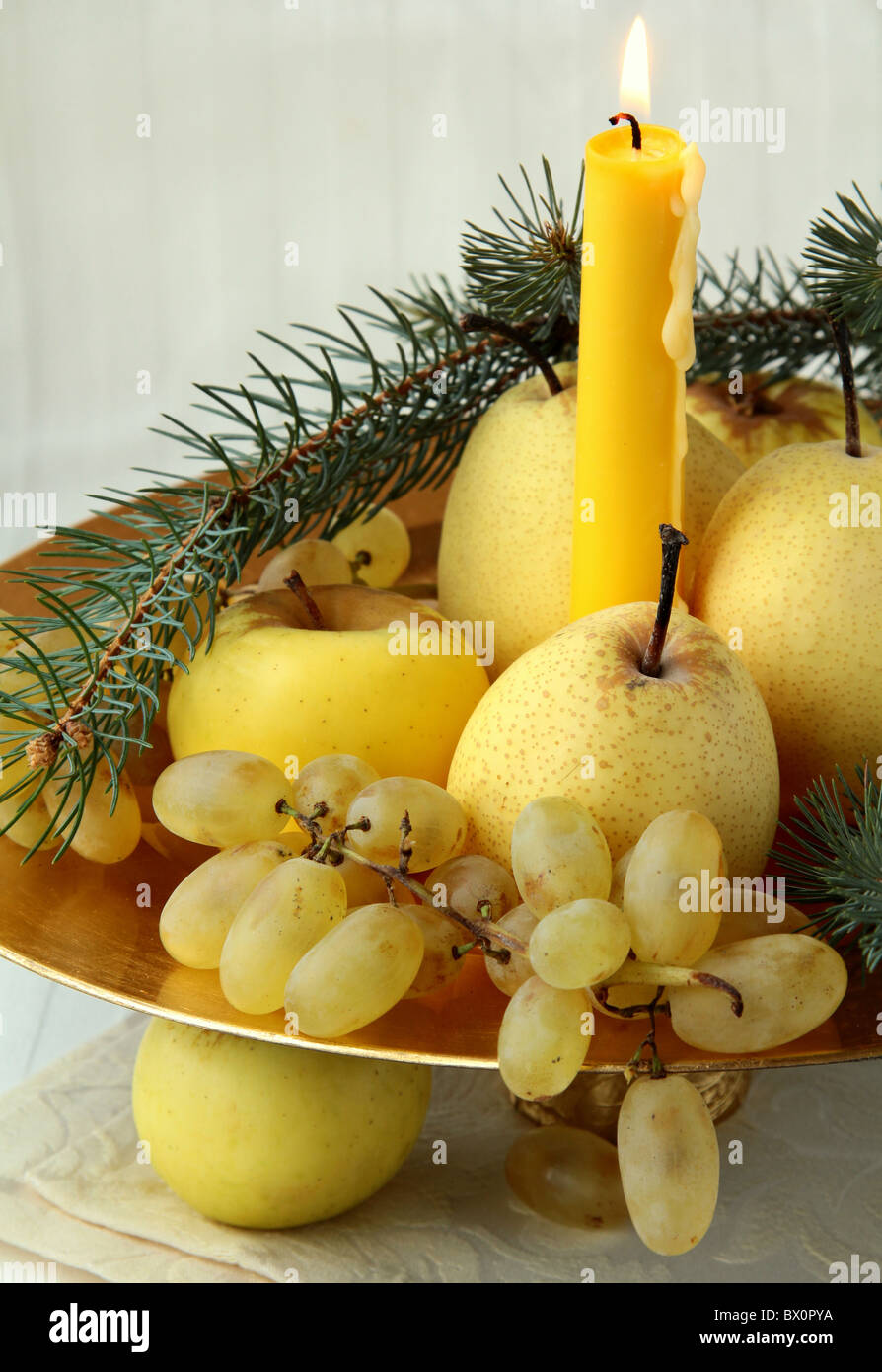 Candle tree fruit hi-res stock photography and images - Alamy