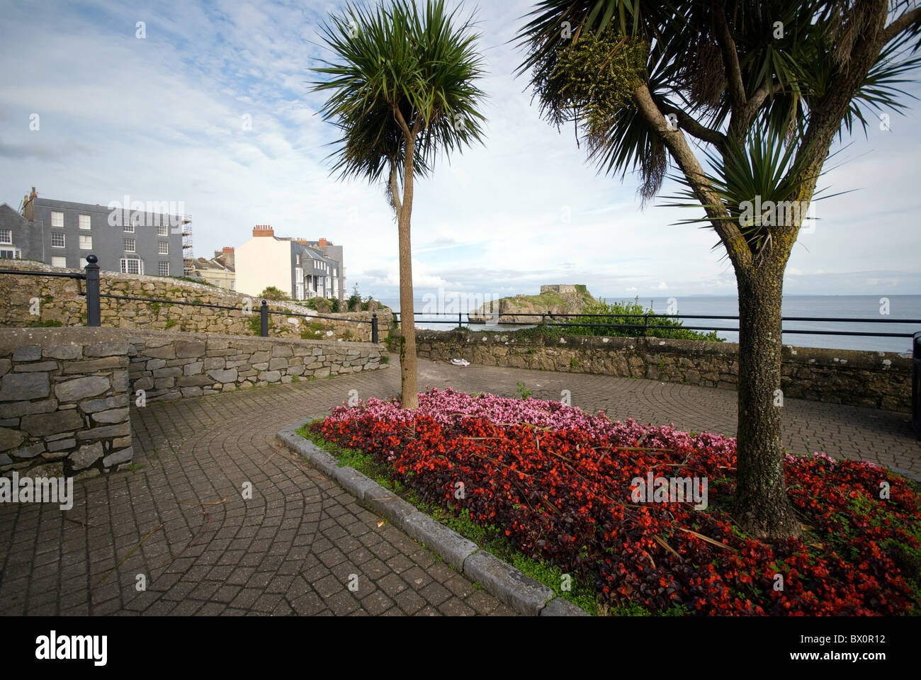 Tenby Pembrokeshire Wales UK Sea Front Esplanade Stock Photo - Alamy