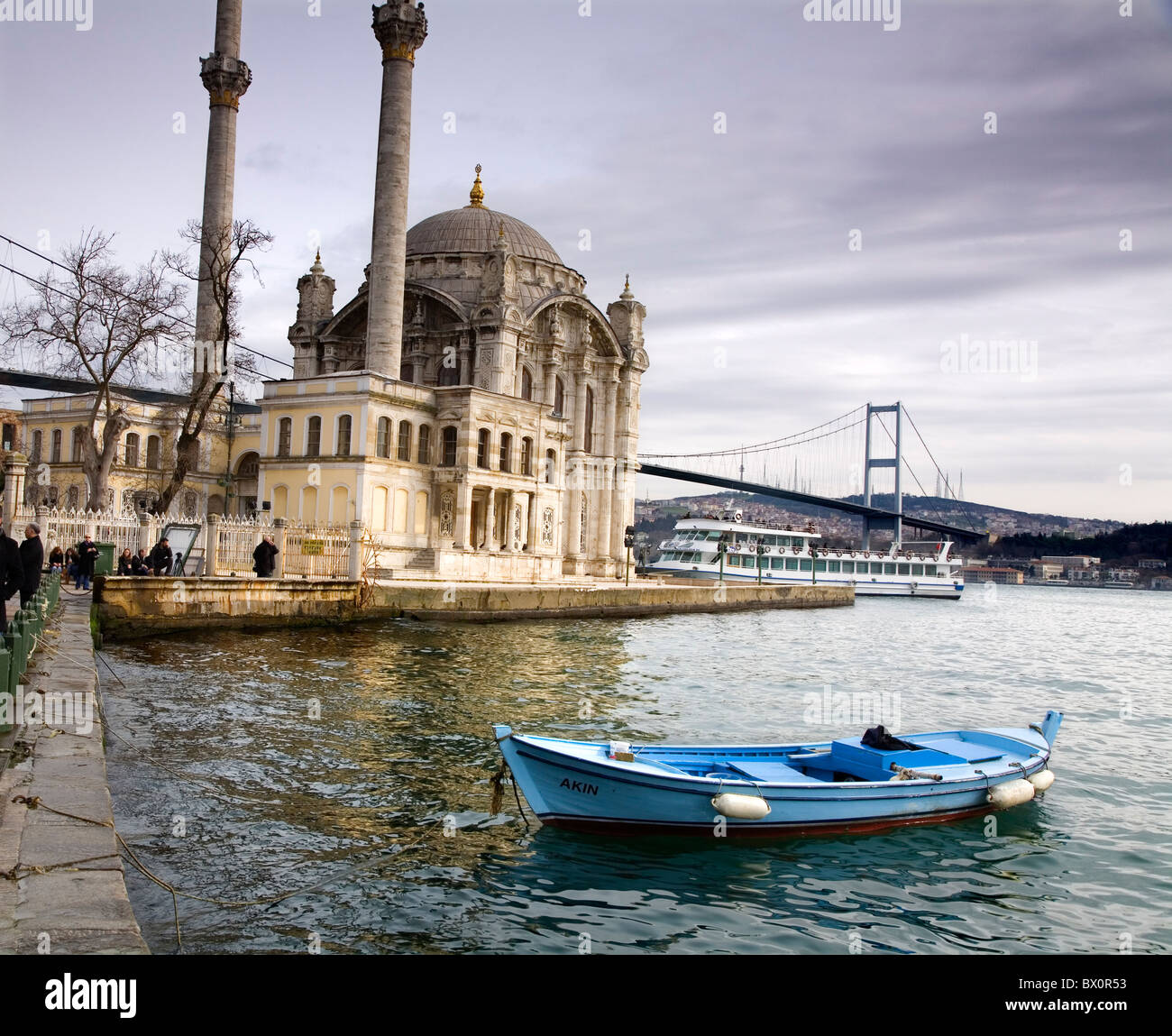 Ortokay Mosque. Istanbul, Turkey Stock Photo - Alamy