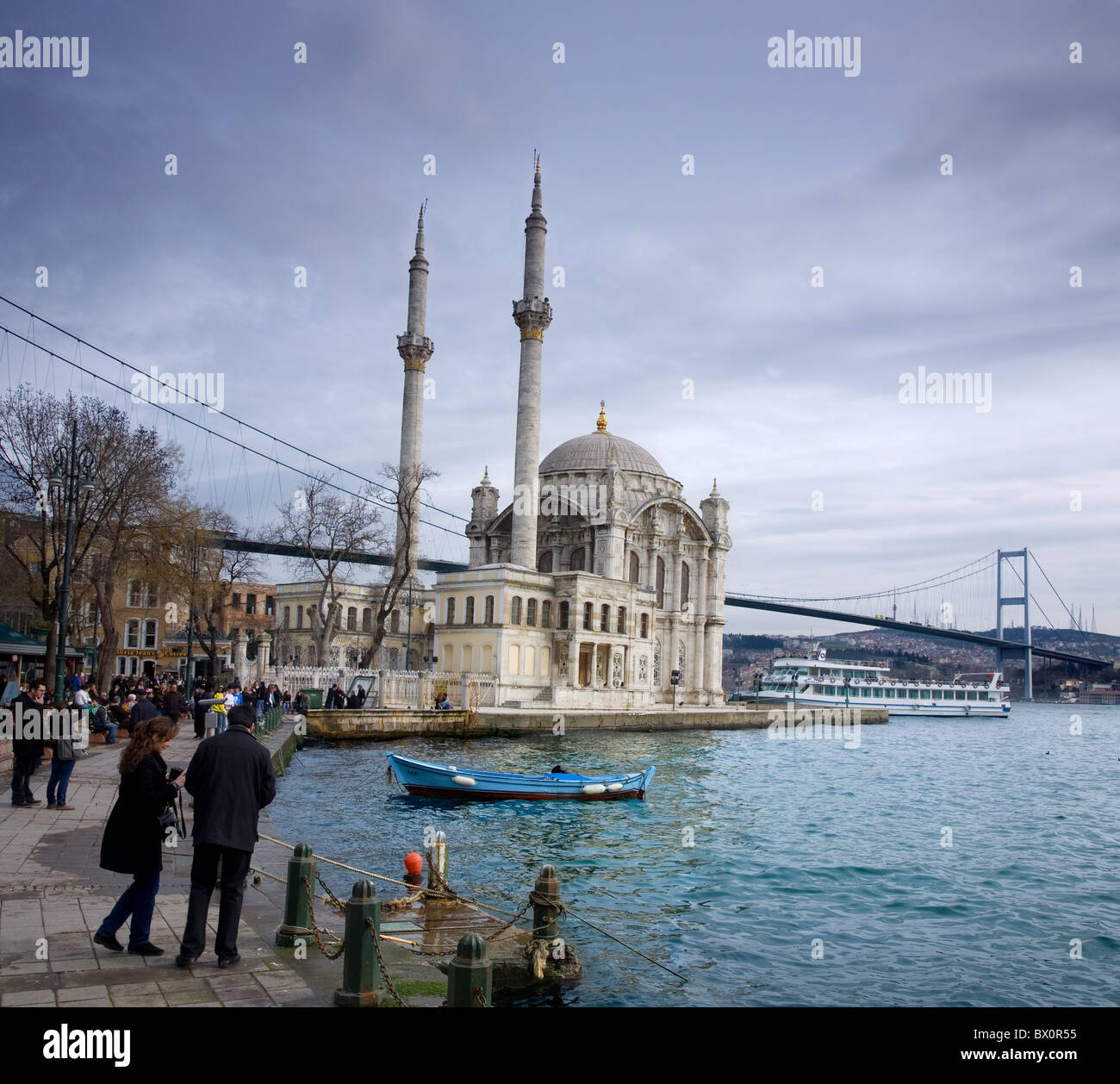 Ortokay Mosque. Istanbul, Turkey Stock Photo - Alamy