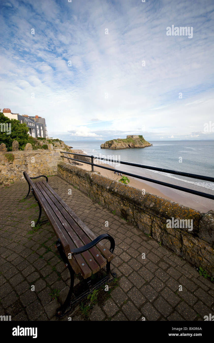 Tenby Pembrokeshire Wales UK Sea Front Esplanade Stock Photo - Alamy