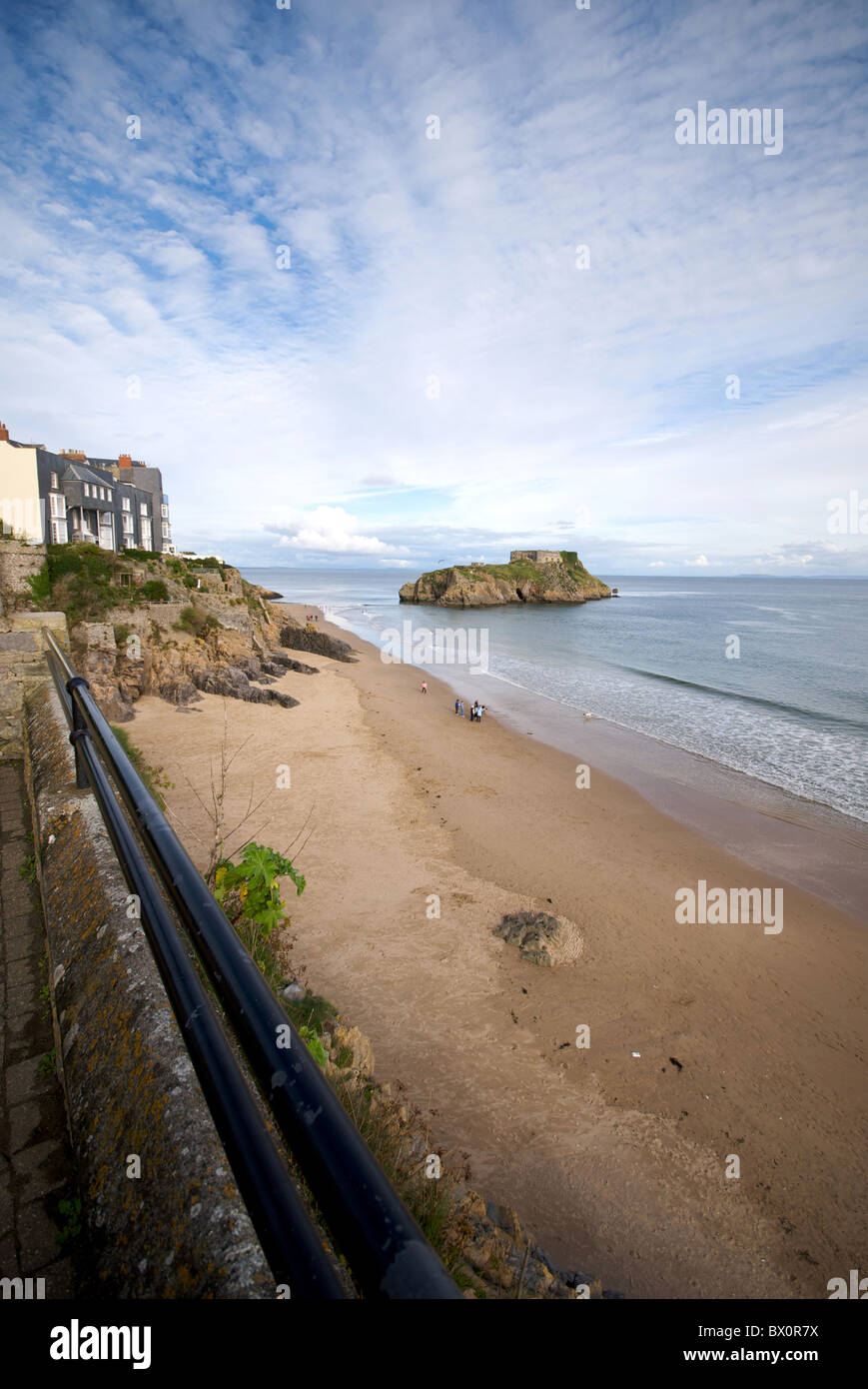 Tenby Pembrokeshire Wales UK Sea Front Esplanade Stock Photo - Alamy