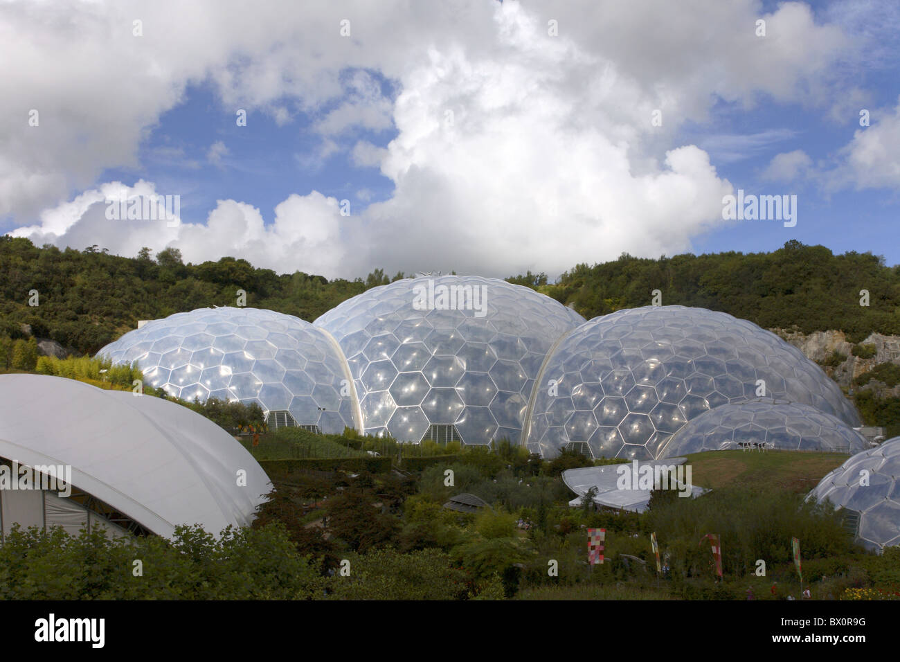 Biomes at the Eden project Stock Photo - Alamy