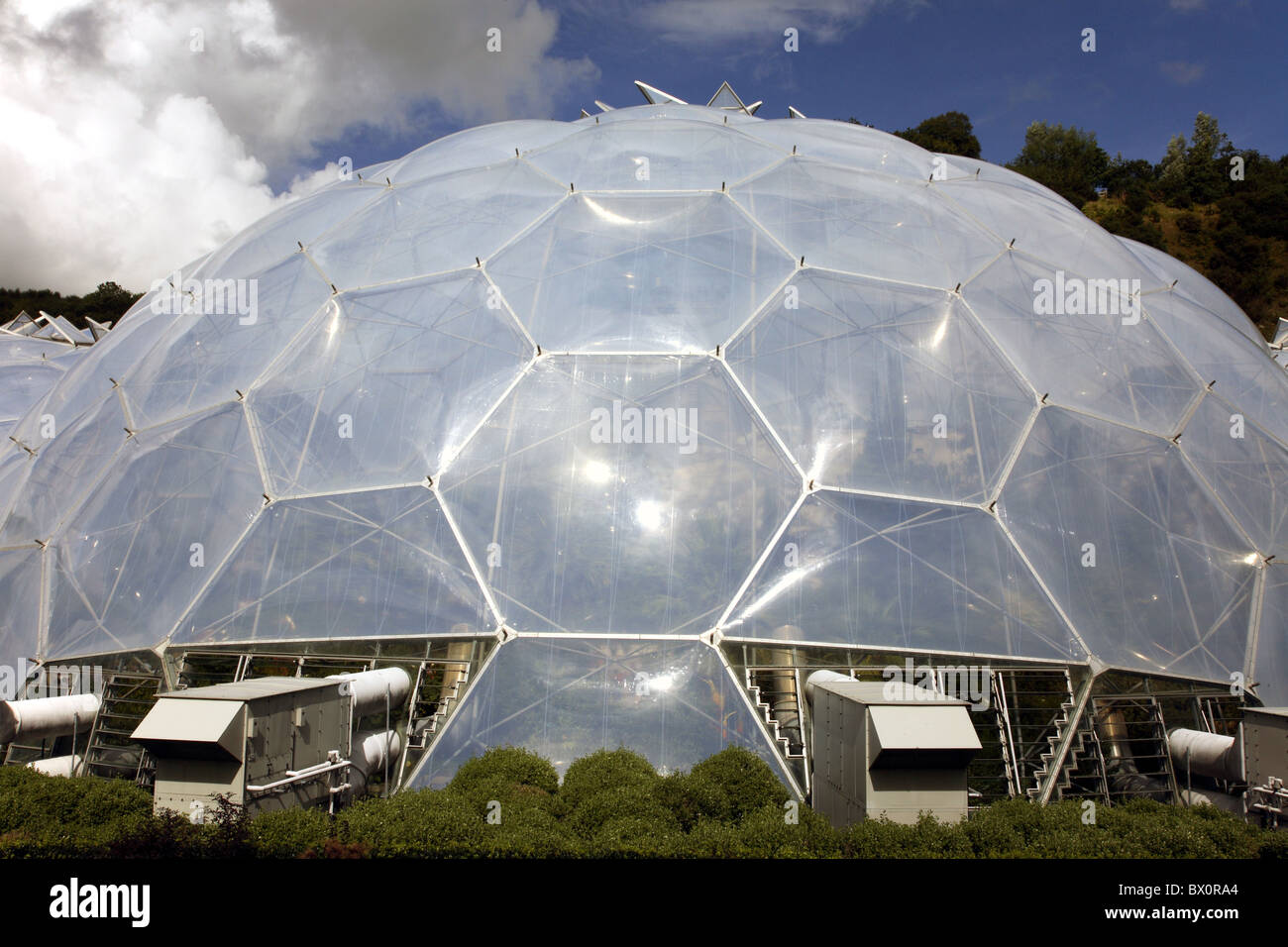 Biome at the Eden project Stock Photo - Alamy
