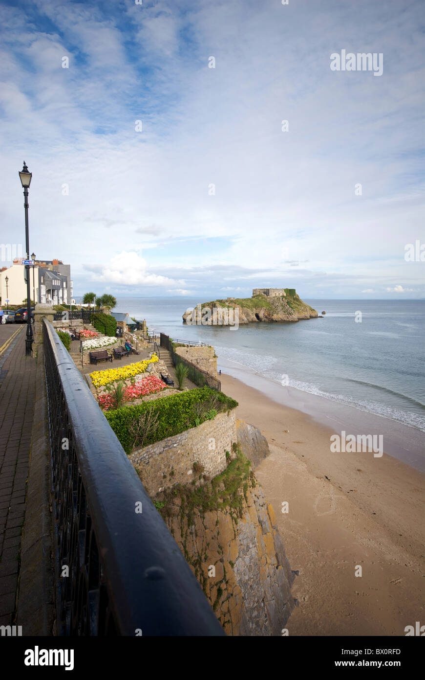 Tenby Pembrokeshire Wales UK Sea Front Esplanade Stock Photo - Alamy