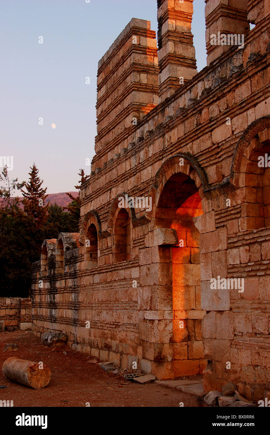 world heritage site of Anjar in lebanon Stock Photo - Alamy