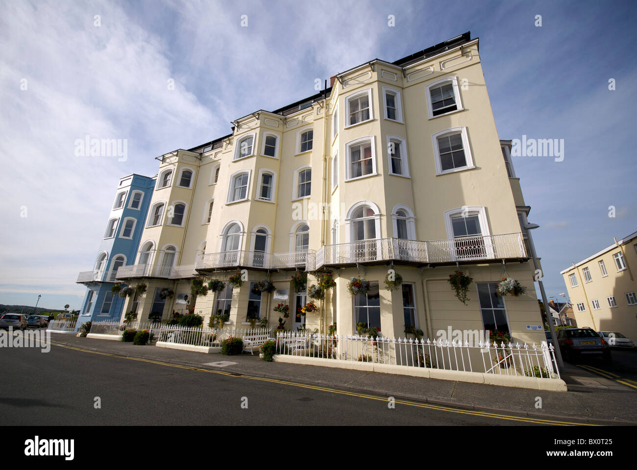 Tenby Pembrokeshire Wales UK Sea Front Esplanade Stock Photo - Alamy