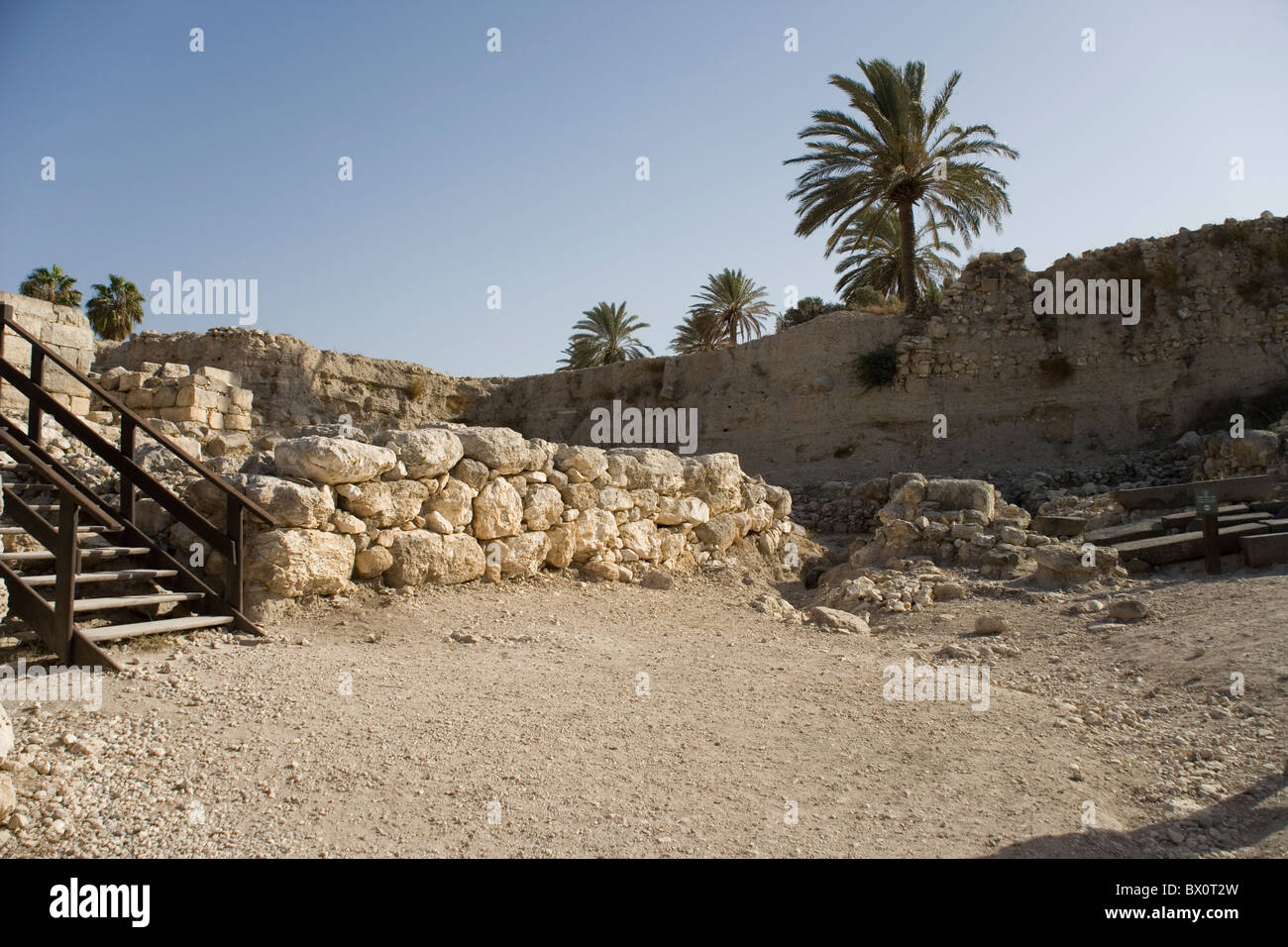 The ancient city of Megiddo or Armageddon a National Park in Israel ...