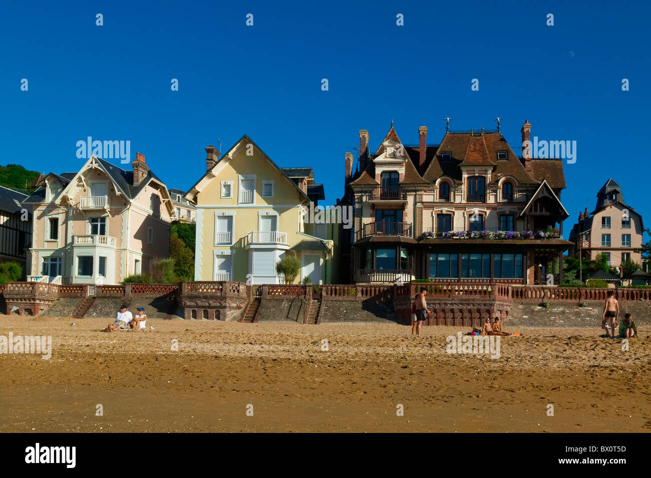 Houlgate calvados normandy france hi-res stock photography and images ...