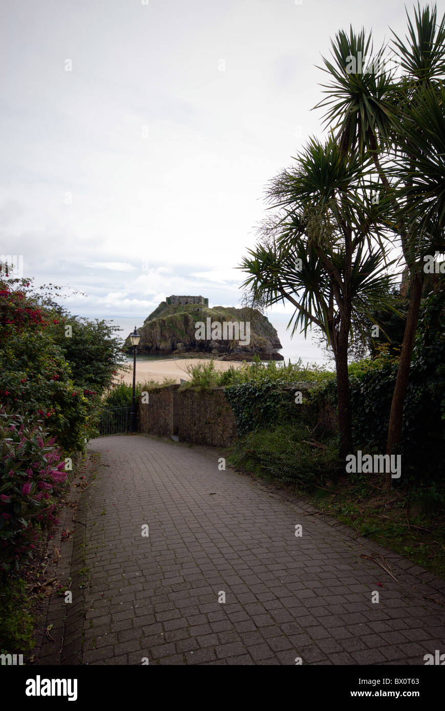 Tenby Pembrokeshire Wales UK Sea Front Esplanade Stock Photo - Alamy