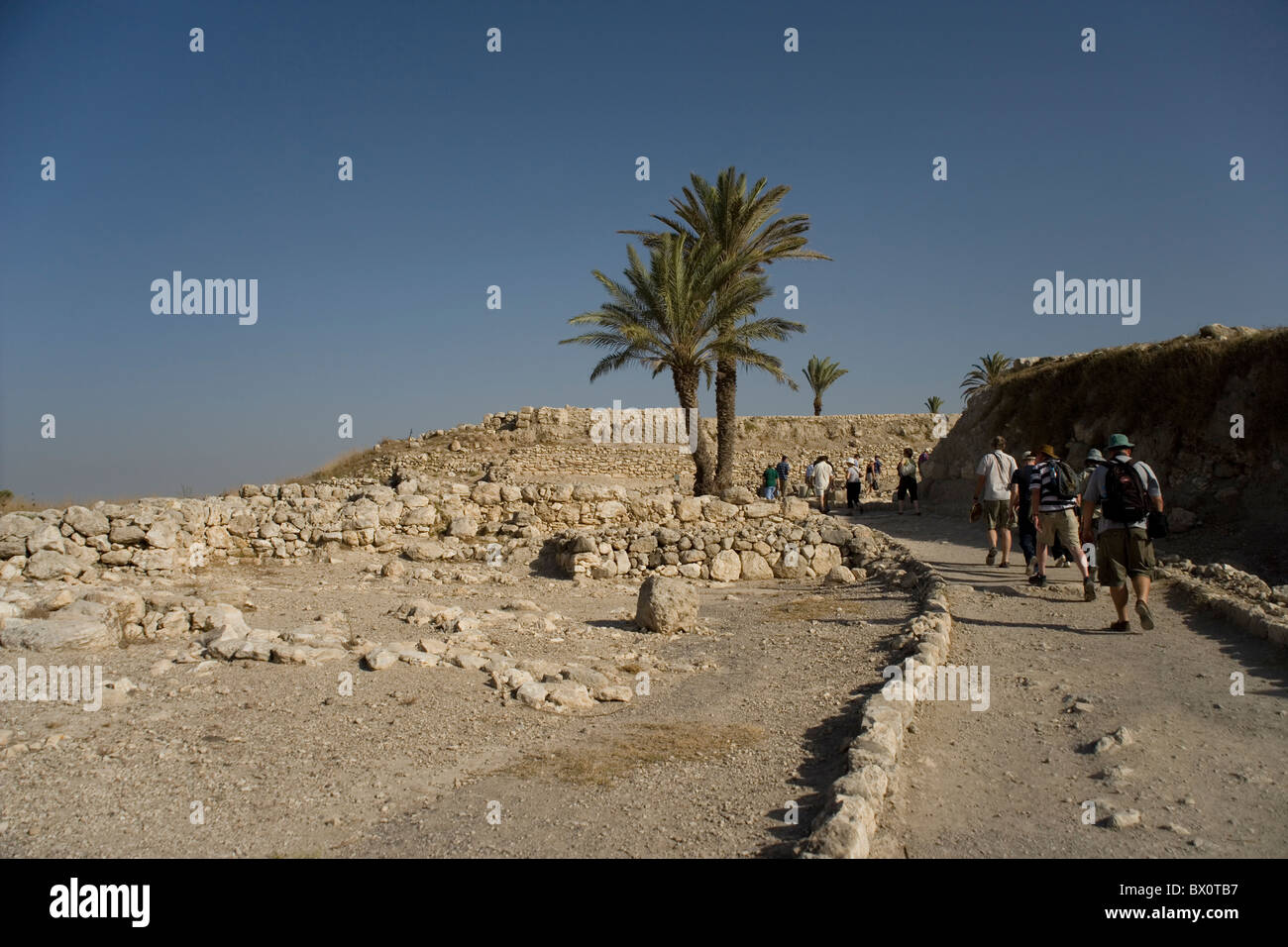 The ancient city of Megiddo or Armageddon a National Park in Israel ...