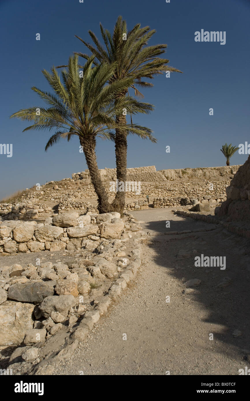 The ancient city of Megiddo or Armageddon a National Park in Israel ...