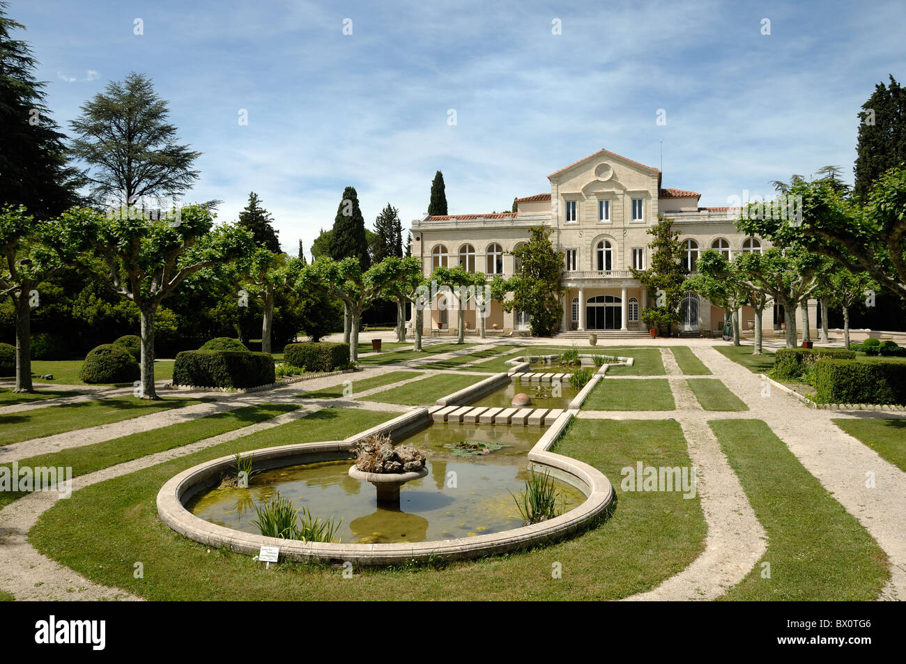 Bouillons Château & Formal French Garden with Central Water Feature or ...