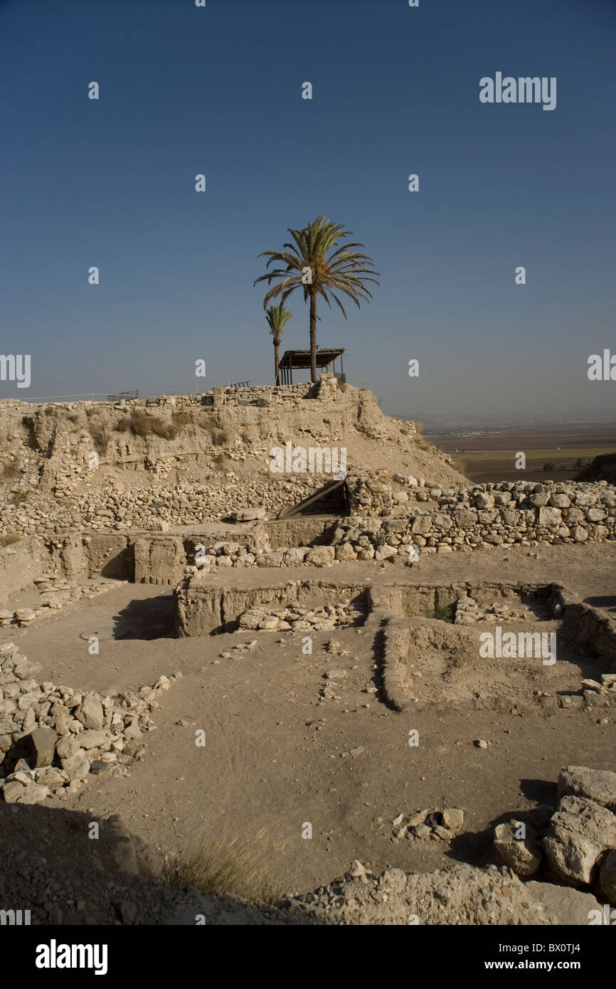 The ancient city of Megiddo or Armageddon a National Park in Israel ...