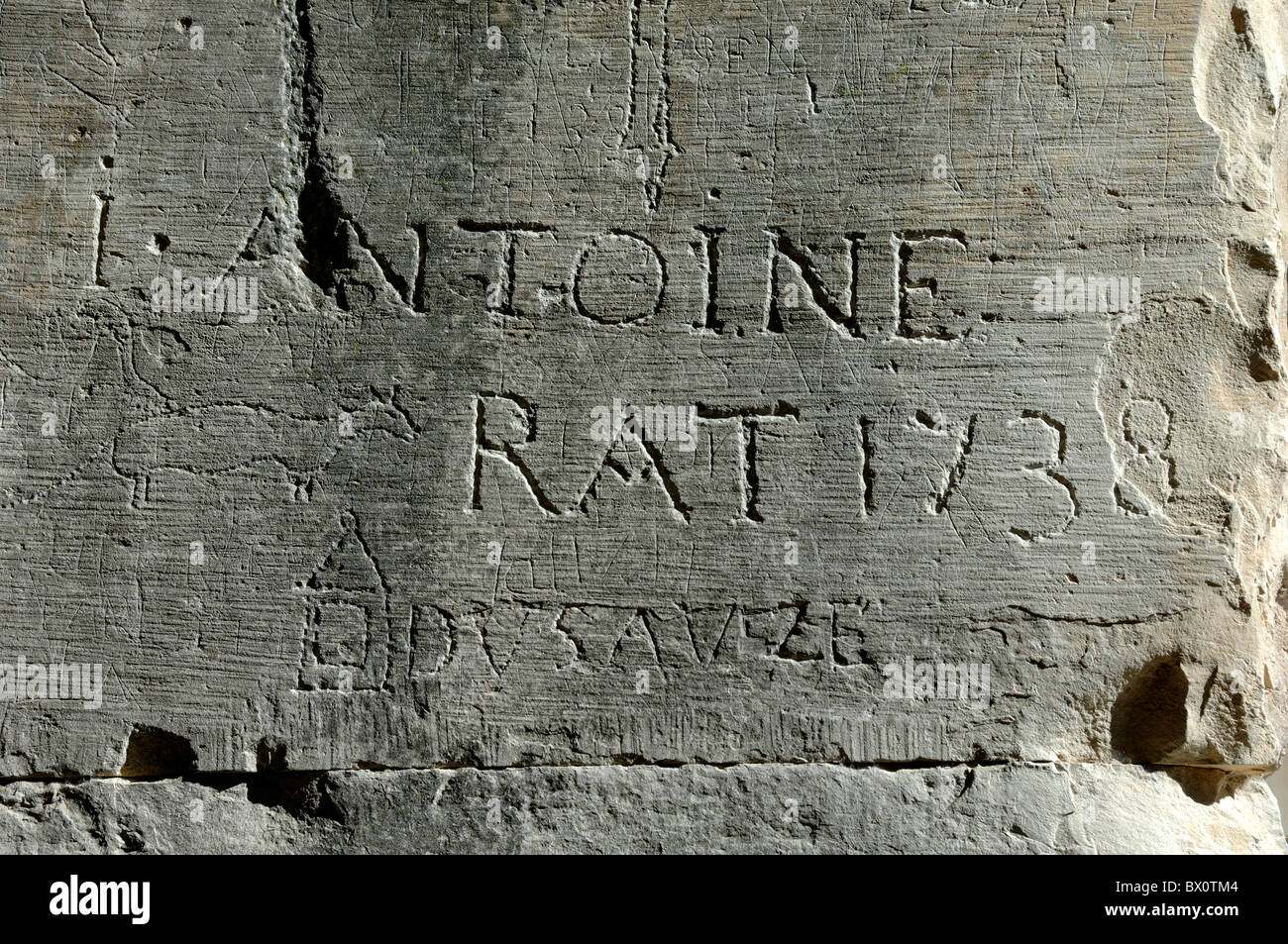 Roman graffiti hi-res stock photography and images - Alamy