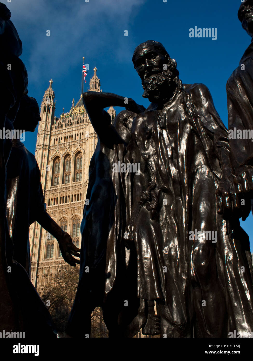 The Burghers of Calais by Auguste Rodin Stock Photo - Alamy