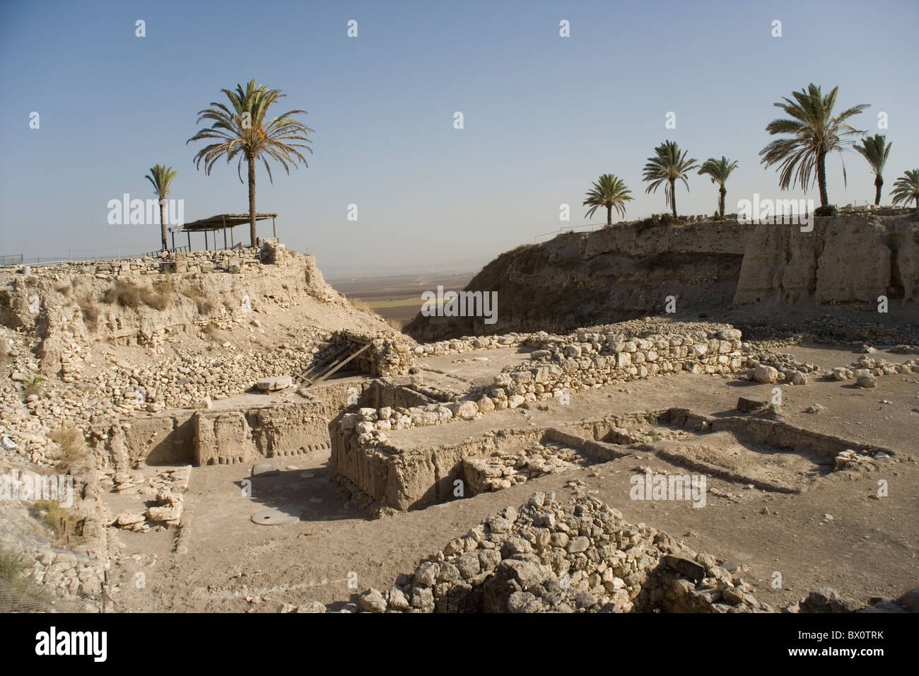The ancient city of Megiddo or Armageddon a National Park in Israel ...
