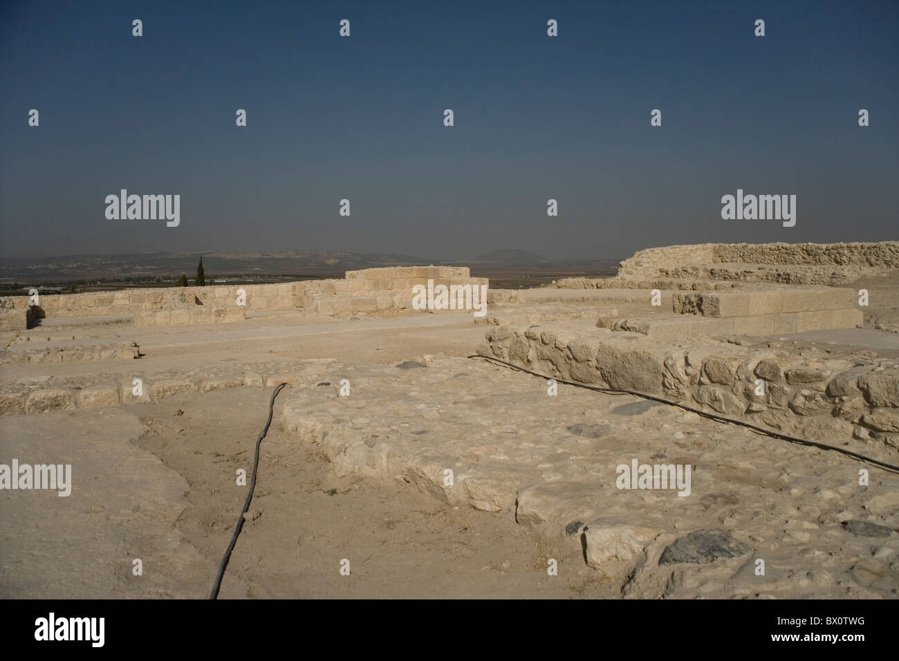 The ancient city of Megiddo or Armageddon a National Park in Israel ...