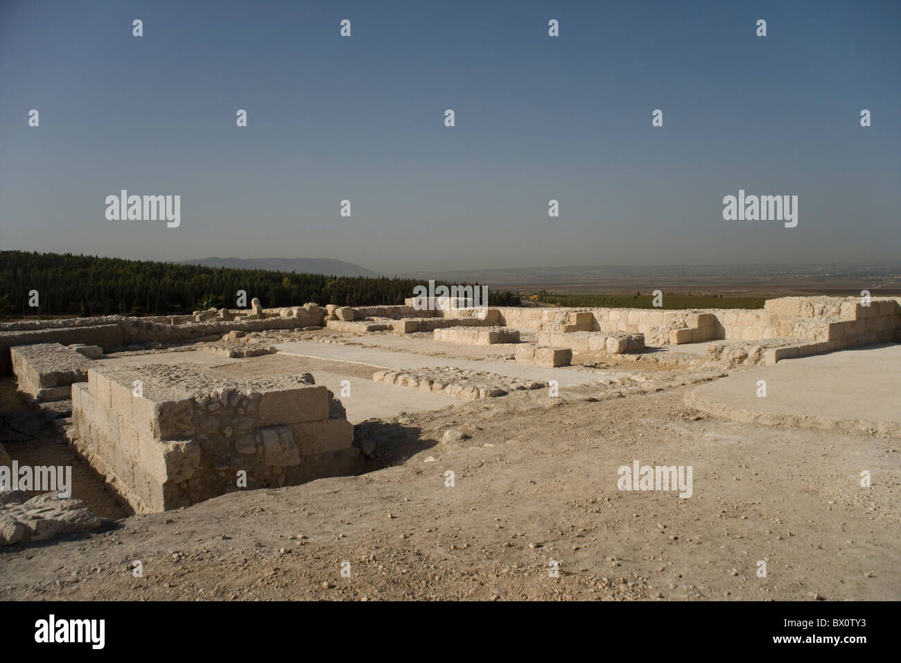 The ancient city of Megiddo or Armageddon a National Park in Israel ...