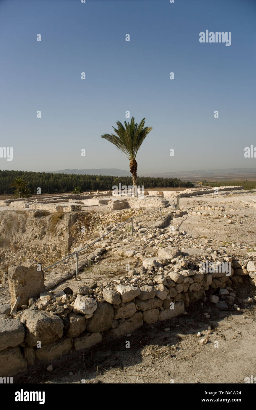 The ancient city of Megiddo or Armageddon a National Park in Israel ...
