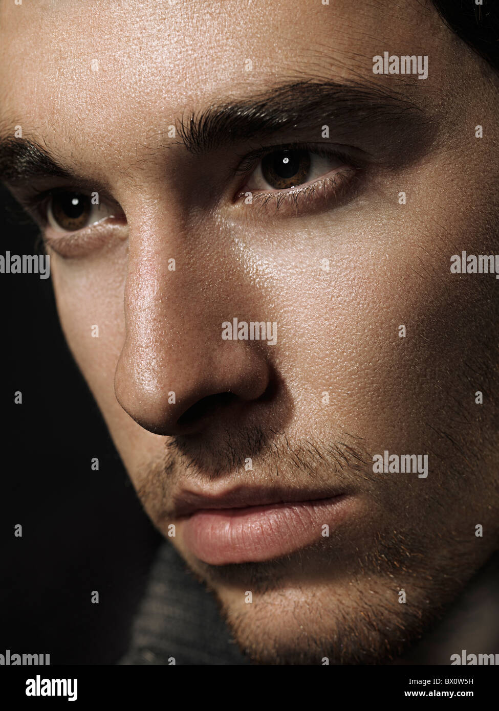 Artistic male portrait hi-res stock photography and images - Alamy