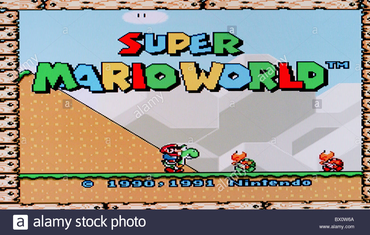 Super Mario World Stock Photos & Super Mario World Stock Images - Alamy