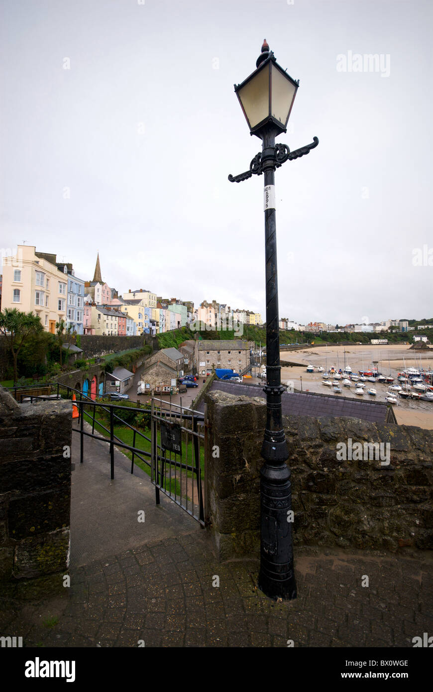 Tenby Pembrokeshire Wales UK Sea Front Esplanade Stock Photo - Alamy
