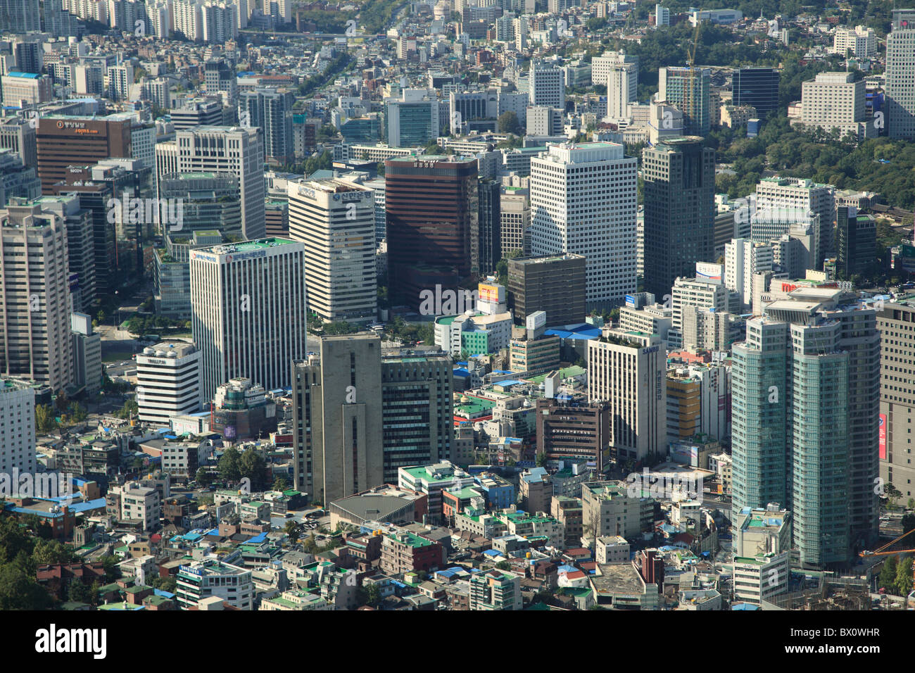Overview, Cityscape, Seoul, South Korea, Asia Stock Photo - Alamy