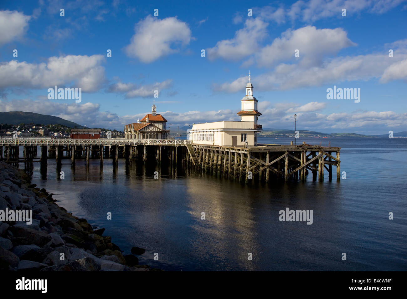 Pier at Dunoon Scotland Stock Photo - Alamy
