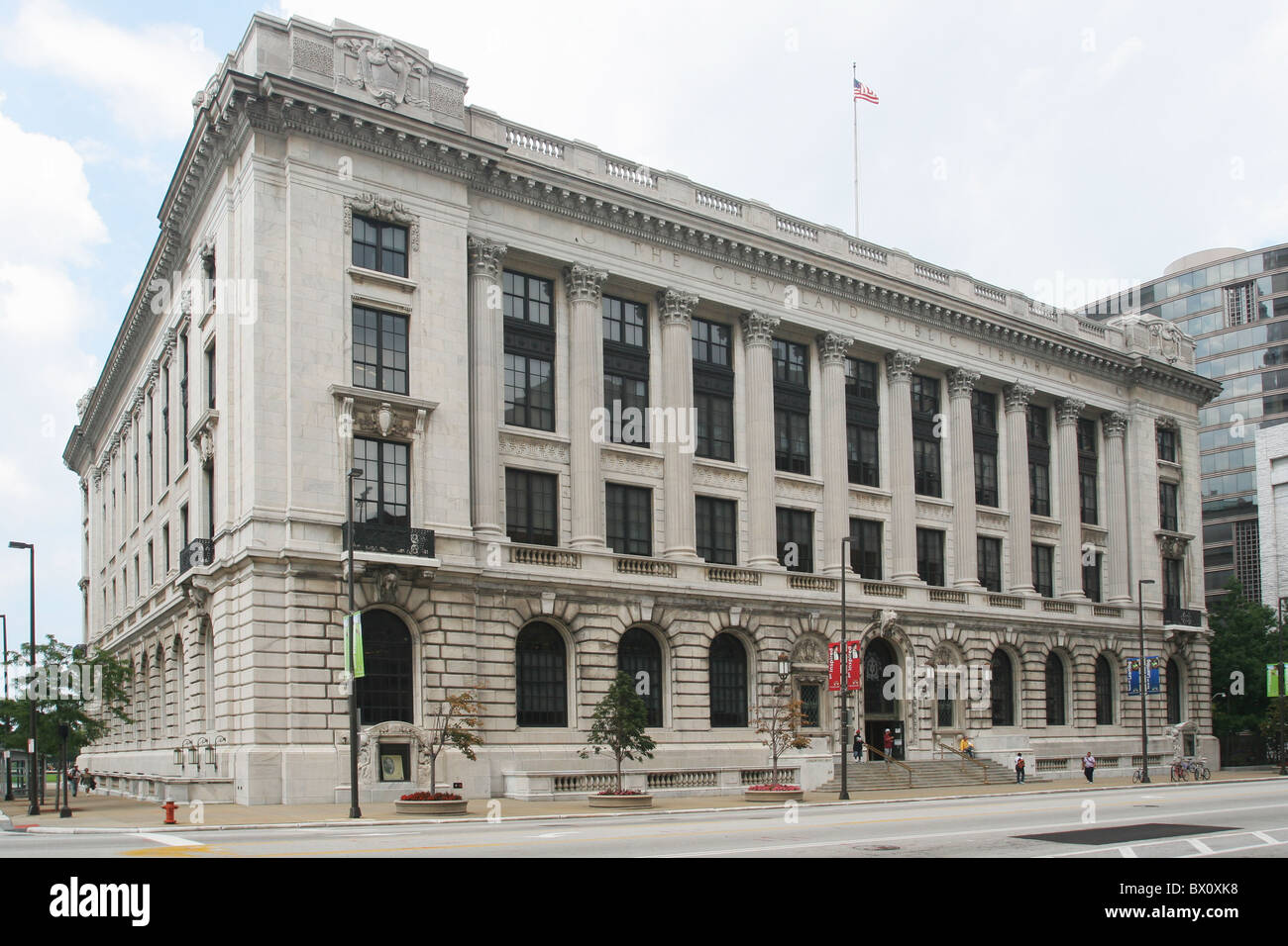 The Cleveland Public Library. Cleveland, Ohio, USA Stock Photo - Alamy