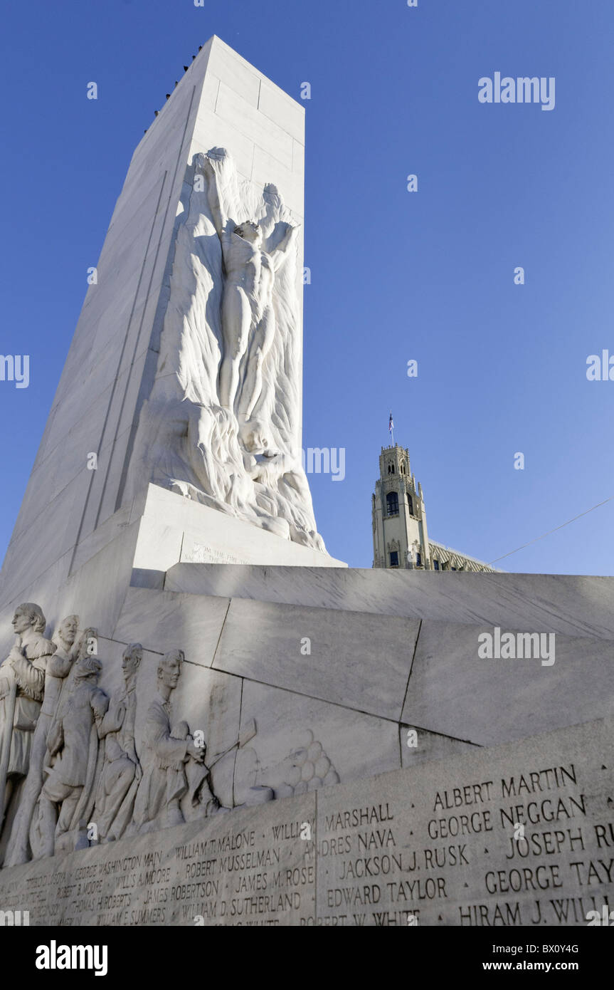 The Alamo cenotaph, San Antonio, Texas, designed by Coppini ...