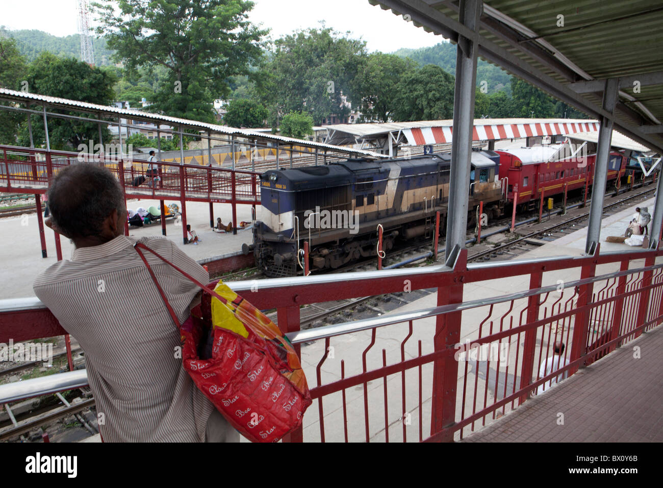 Indian train locomotive hi-res stock photography and images - Alamy