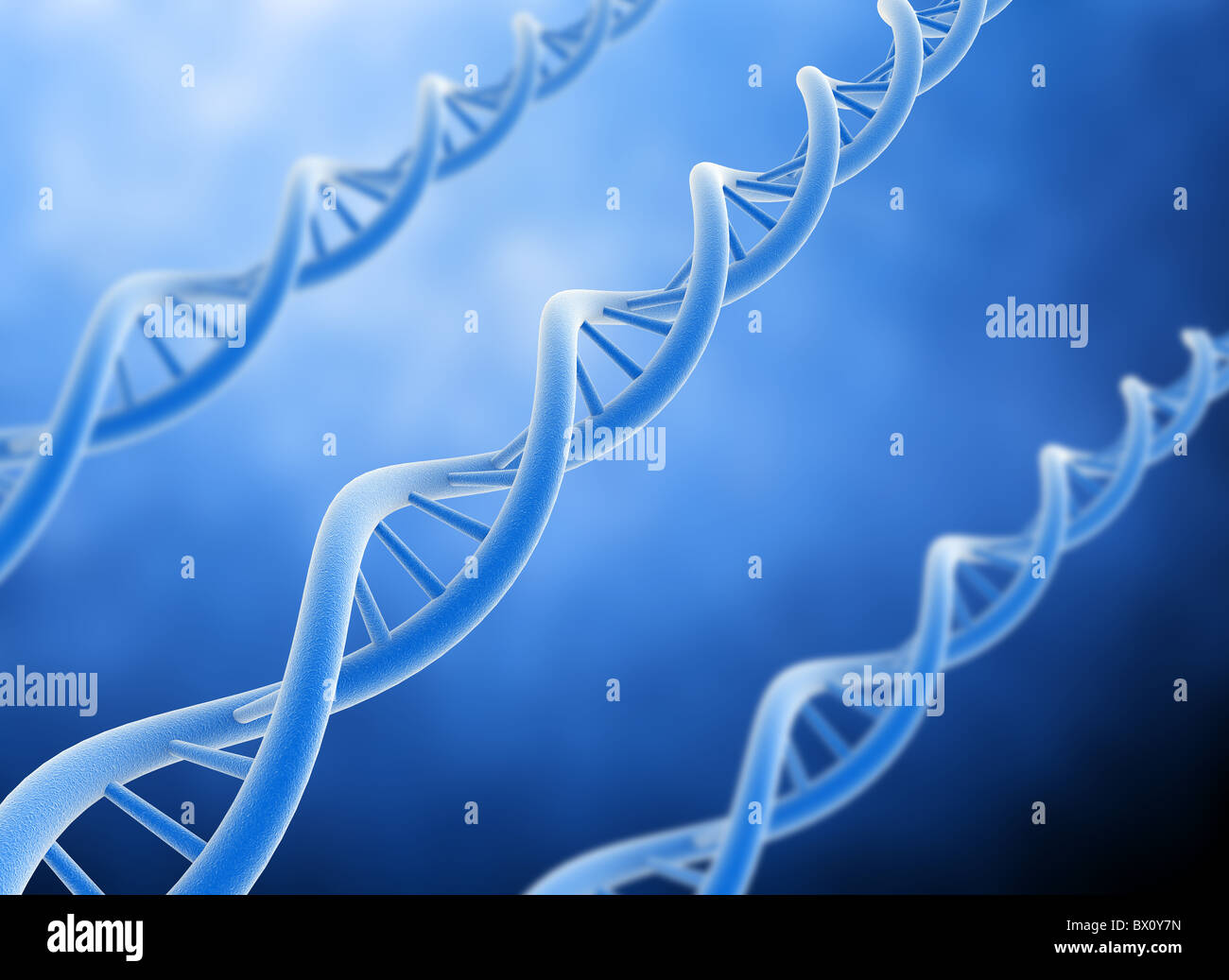 DNA illustration high quality render Stock Photo - Alamy