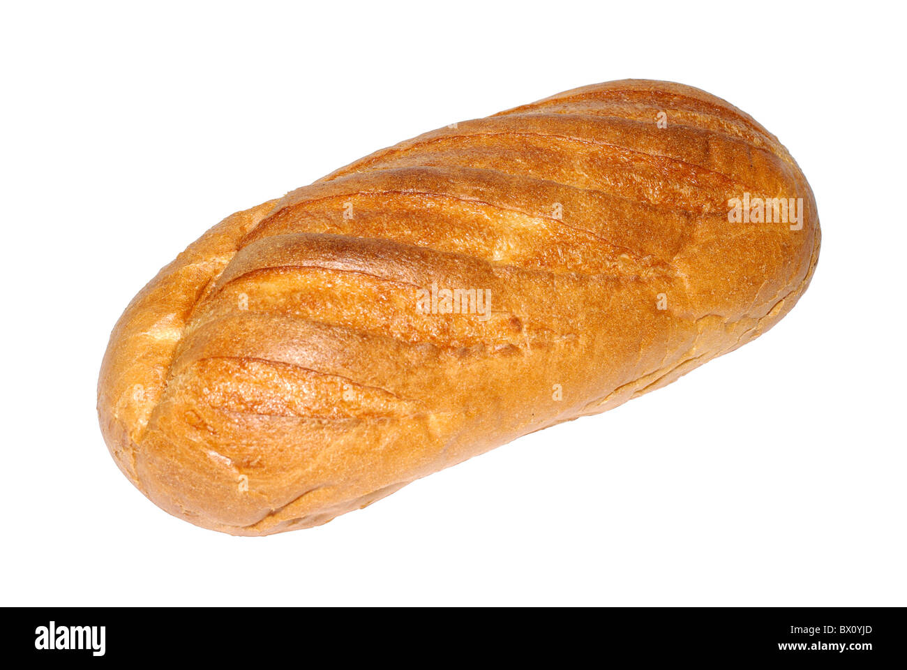 Studio shot of bread isolated on white background Stock Photo - Alamy