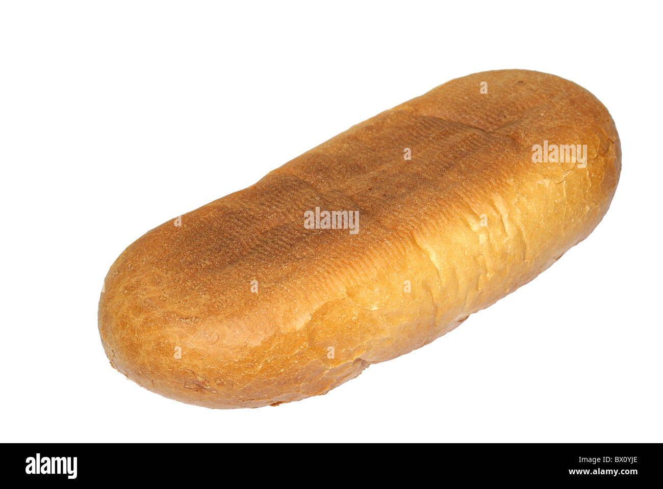Studio shot of bread isolated on white background Stock Photo - Alamy