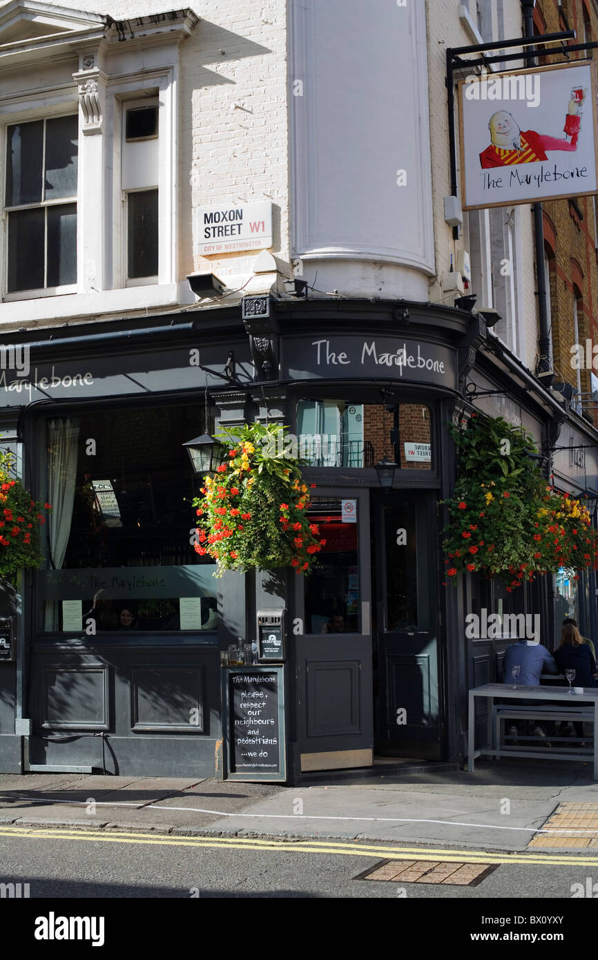The Marylebone Public House, Marylebone High Street, London, England ...