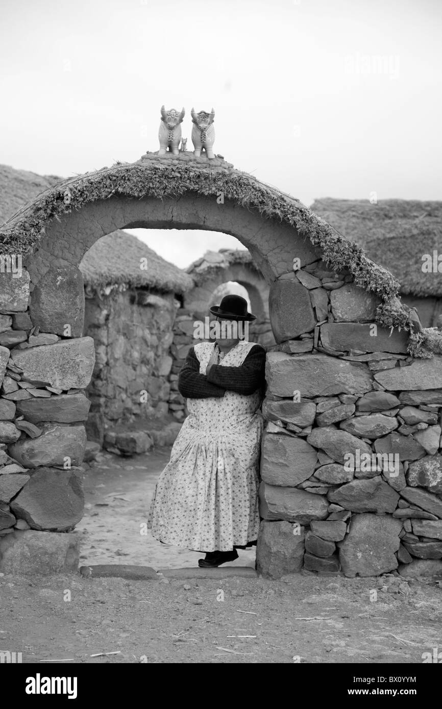 Peruvian traditional house Stock Photo - Alamy