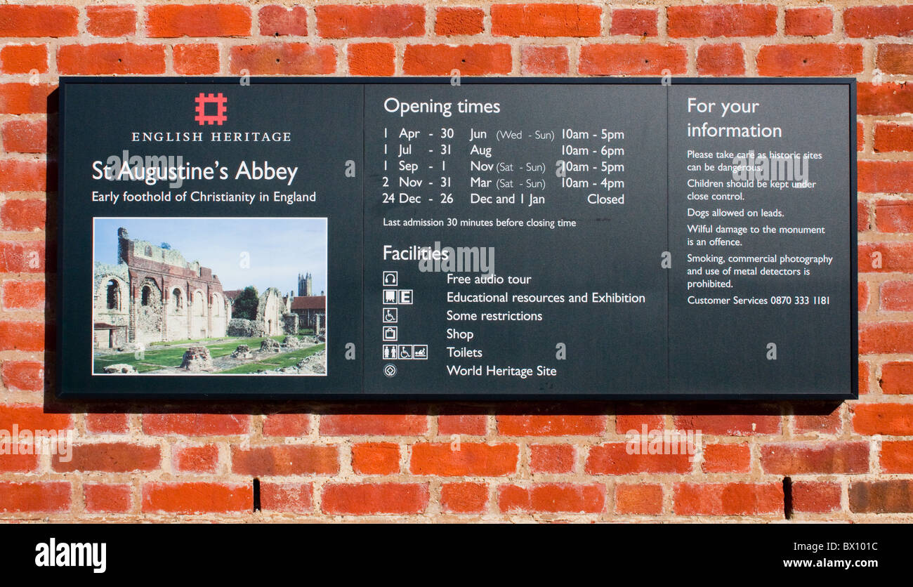English heritage sign hi-res stock photography and images - Alamy