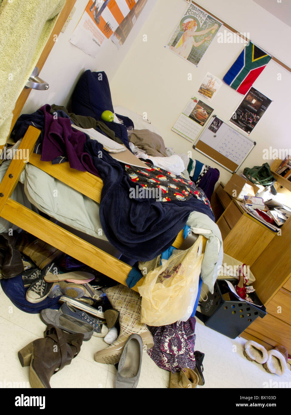Messy dorm room hi-res stock photography and images - Alamy