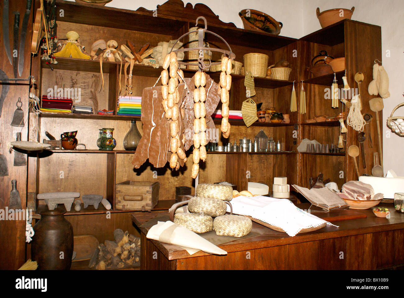 Replica of a Mexican pulperia or General store, Museo Historico de San ...