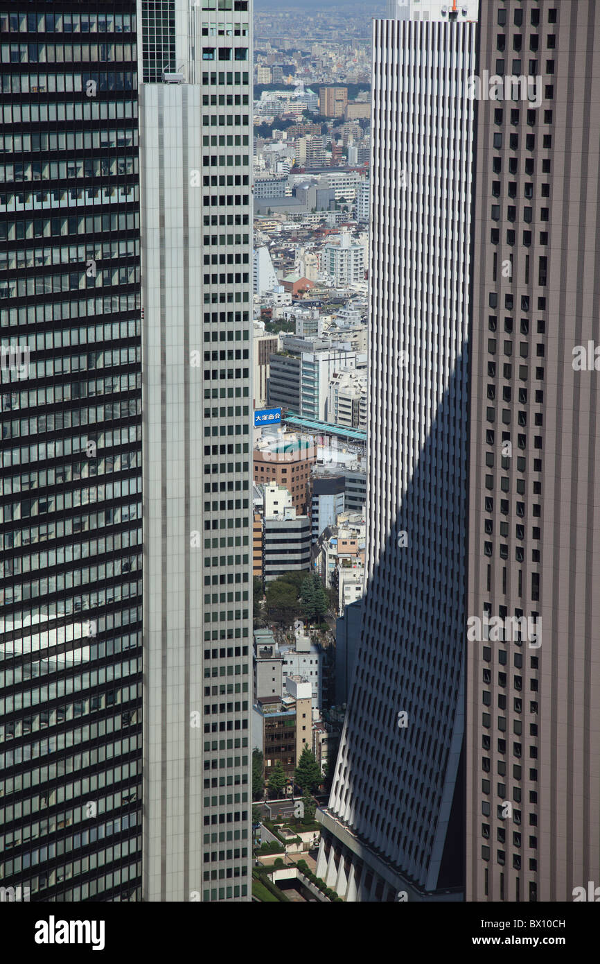 Modern Architecture, Shinjuku, Tokyo, Japan, Asia Stock Photo - Alamy