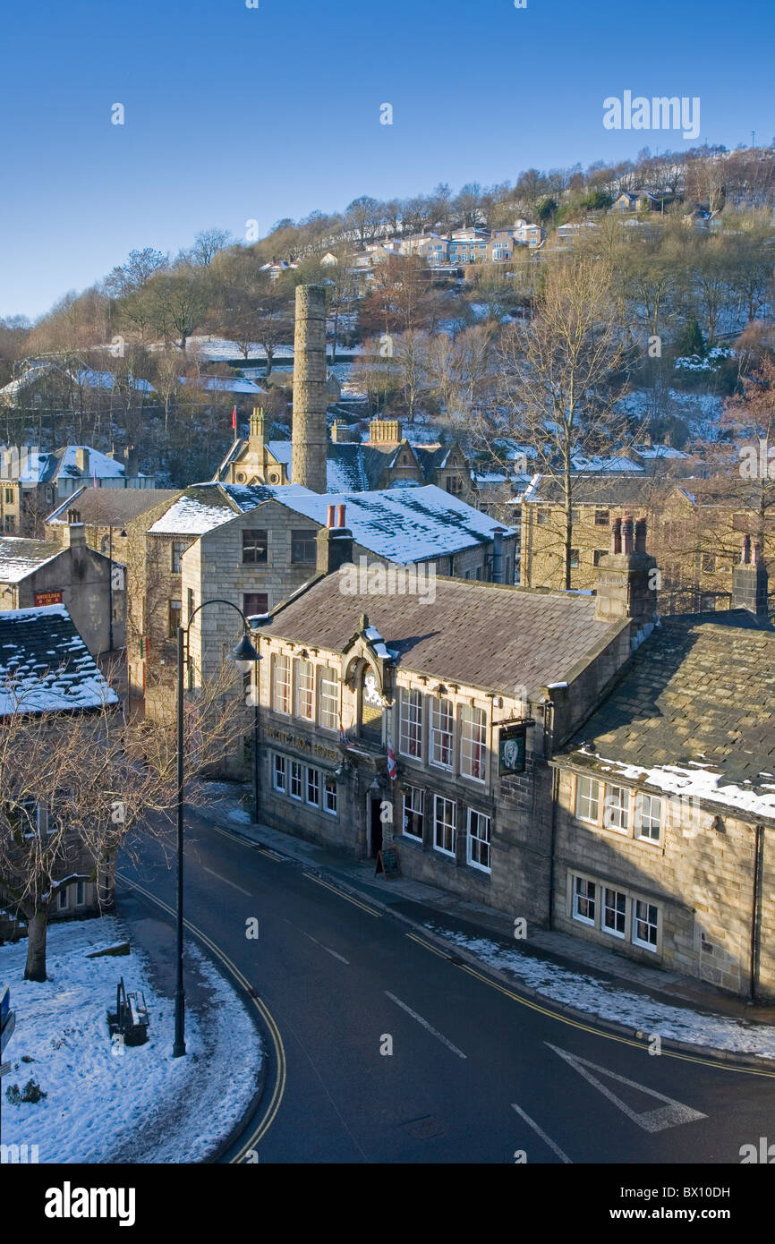 Old town hebden bridge hi-res stock photography and images - Alamy