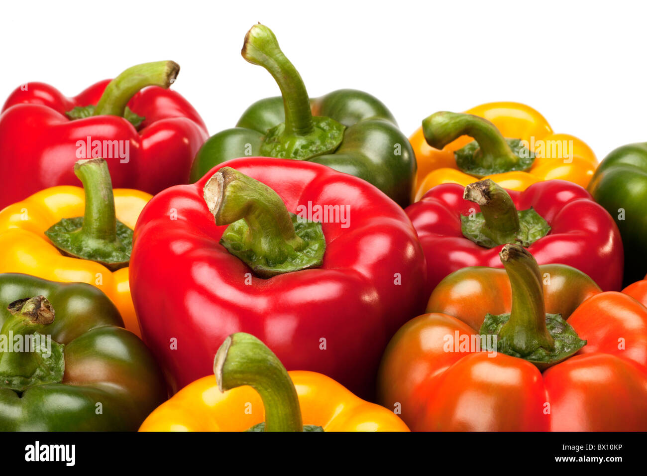 Multi Colors Red Pepper Stock Photo - Alamy