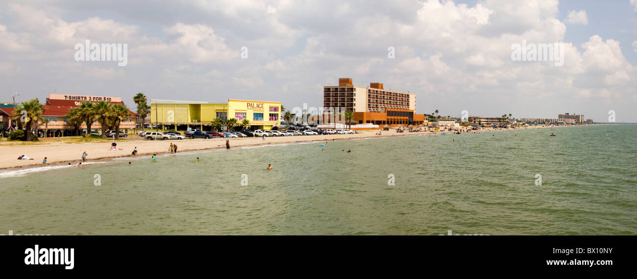 Beach at Corpus Christi Bay Stock Photo - Alamy