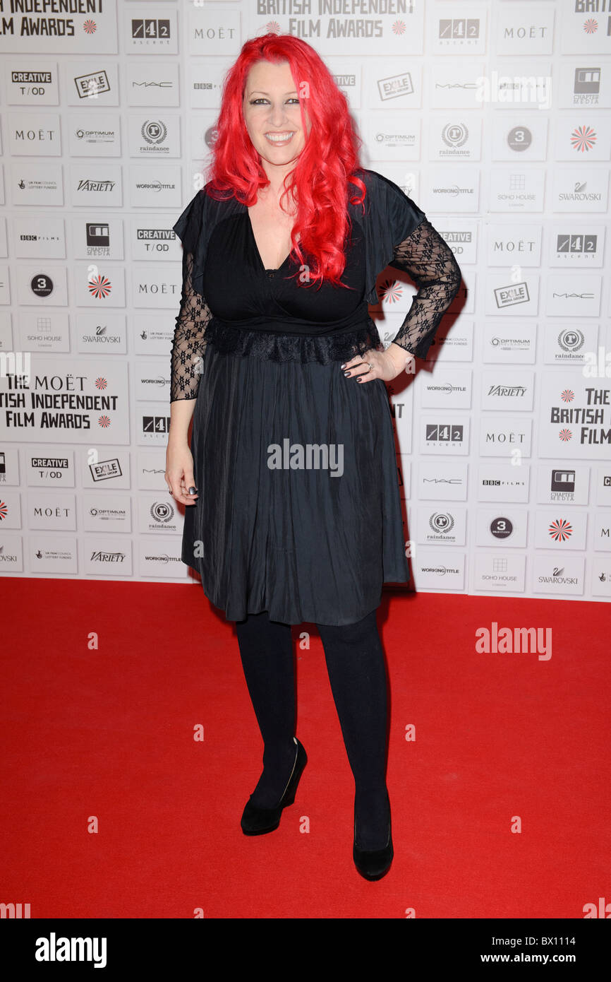 Jane Goldman attends the Moet Independent Film Awards, Old Billingsgate ...