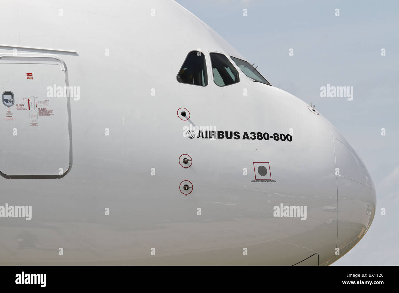 Airbus A380 Side View No Wings
