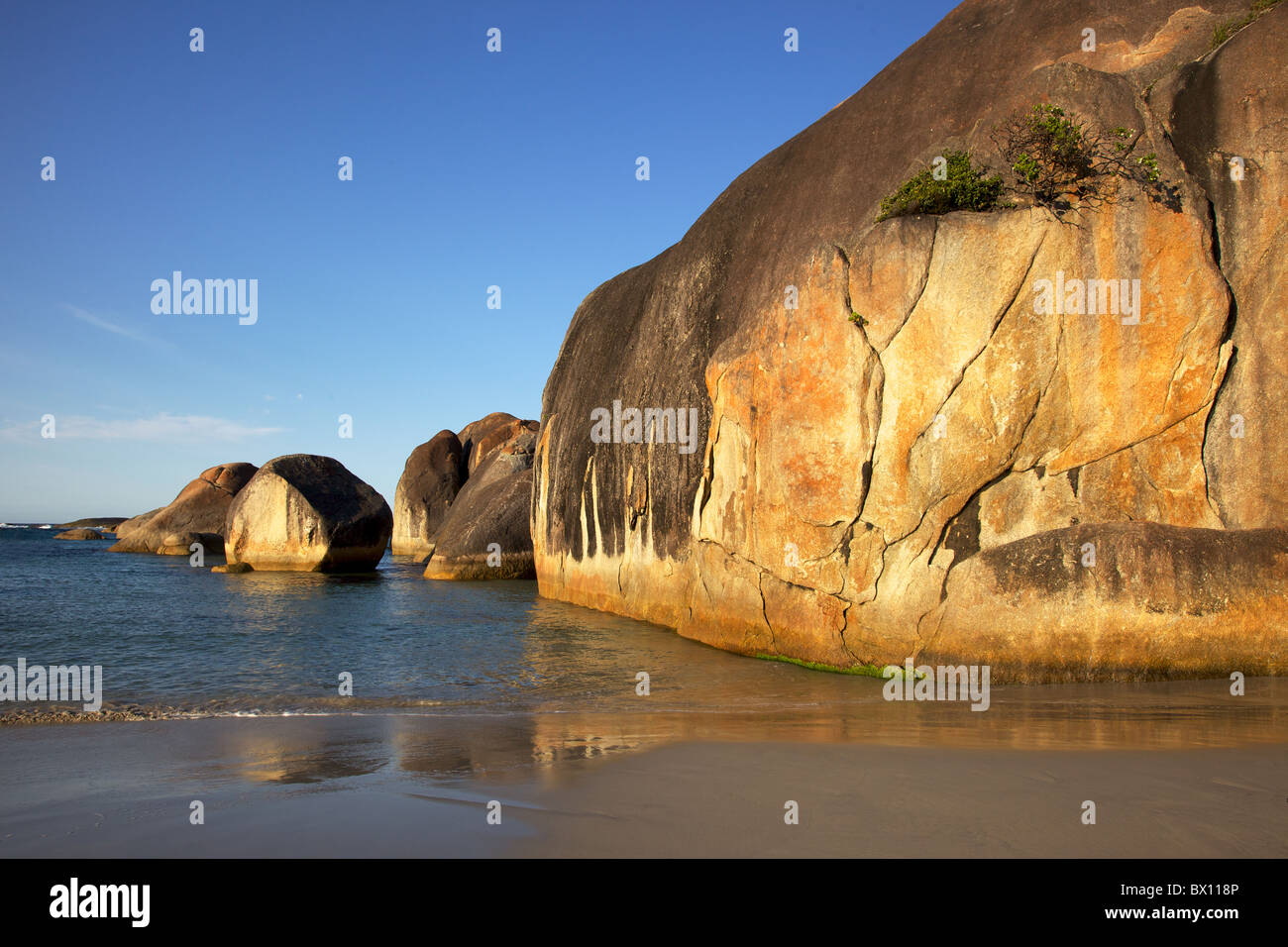 Elephant Rocks in William Bay National Park, near the town of Denmark ...